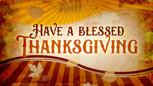 Thanksgiving Goodbye - Church Media Resource